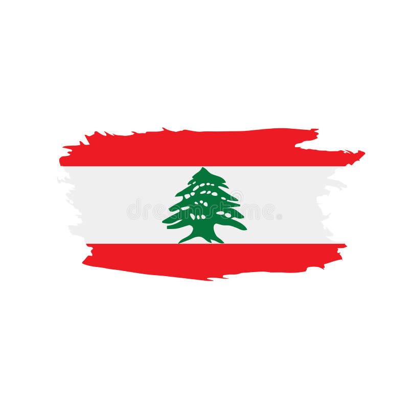 Drapeau Libanais, Illustration Illustration Stock - Illustration du ...