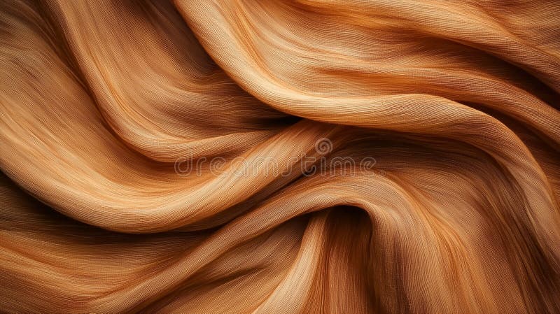 Draped Earth-toned Fabric Texture for Artistic and Textile Design Stock ...
