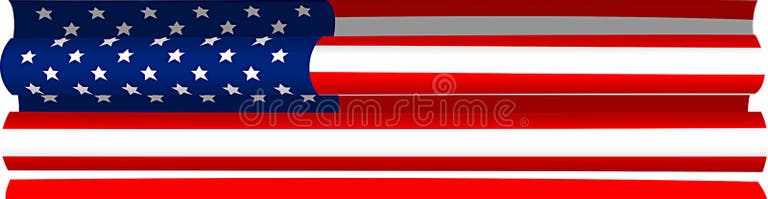 Draped Flag stock illustration. Illustration of labor - 3887347