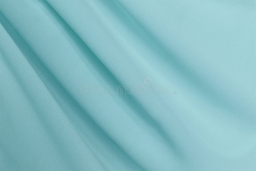 Draped Light-blue Polyester Fabric Background Stock Image - Image of ...