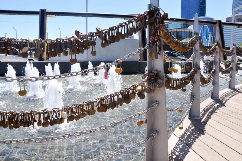 Draped in Romance: Love Locks Stock Photo - Image of draped, golden ... Draped in Romance: Love Locks Stock Photo - Image of draped, golden ...