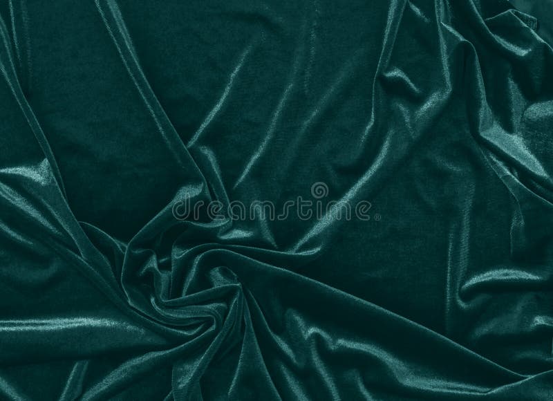 Draped Velvet Fabric in Trendy Green Color. Abstract Modern Background ...