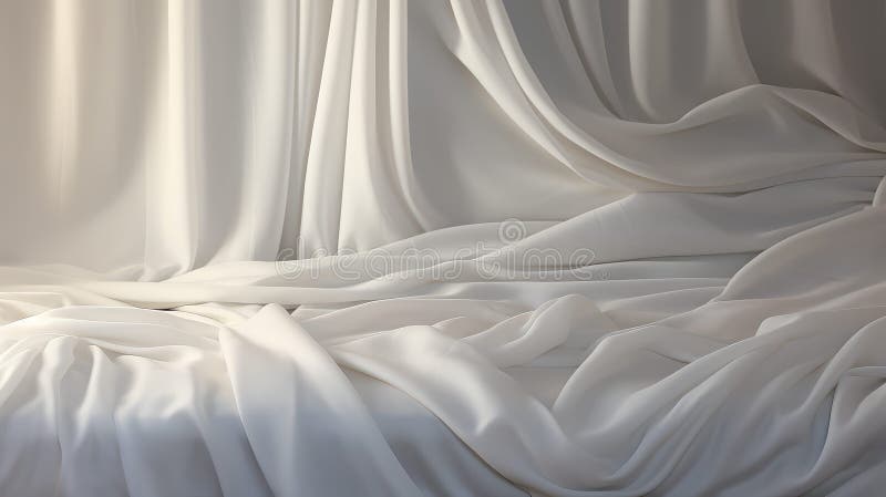 Draped white sheet texture stock illustration. Illustration of softness ...