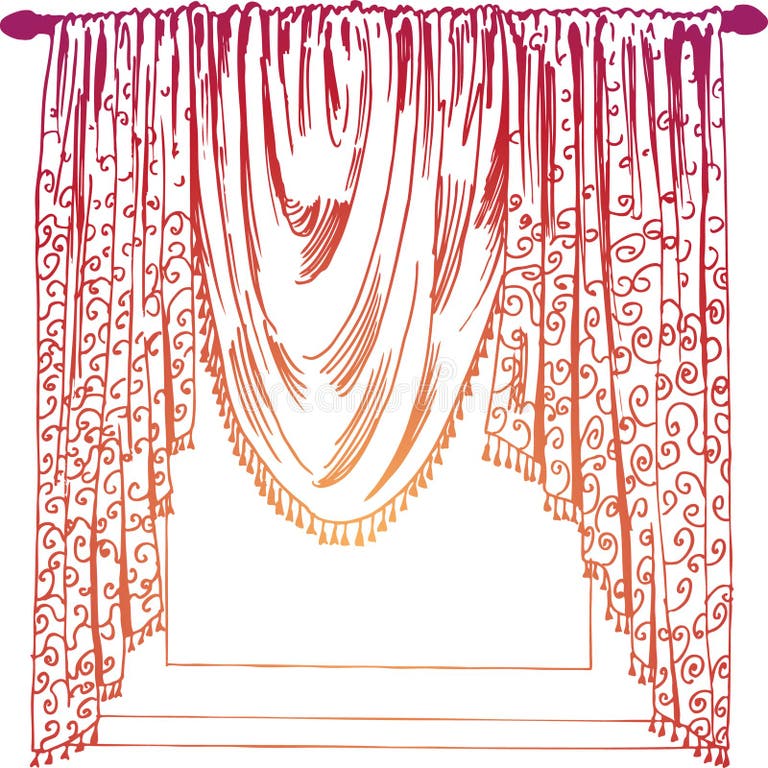 Pane Drapes Stock Illustrations – 96 Pane Drapes Stock Illustrations ...