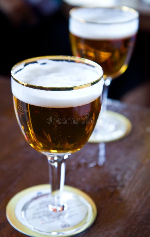 Draught pints stock image. Image of draught, alcohol - 40978927