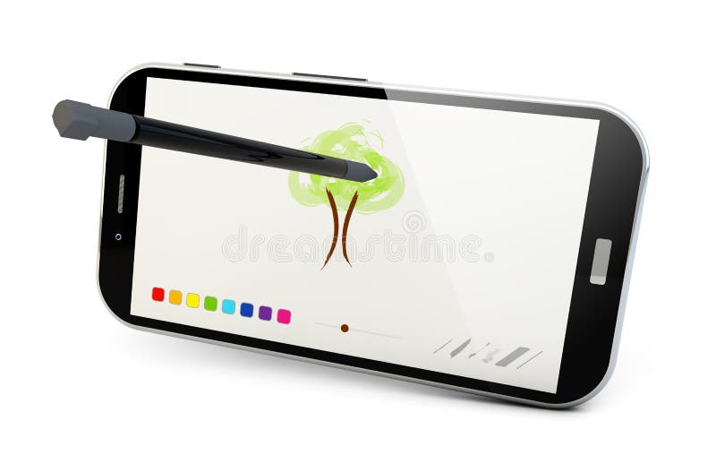 Smartphone Draw Stock Illustrations – 4,048 Smartphone Draw Stock ...