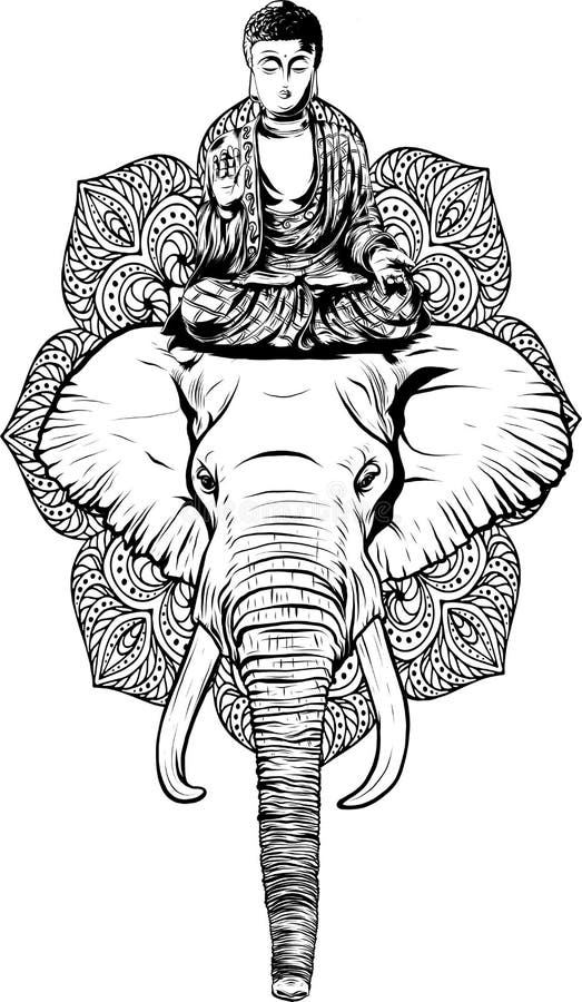 Draw in Black and White of Vector Illustration, a Ferocious Alligator ...