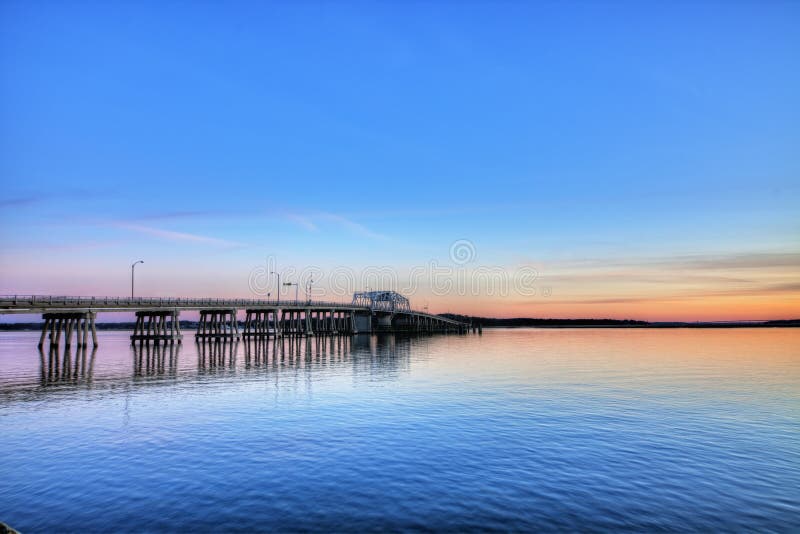 Draw bridge hdr stock image. Image of south, highway - 12335819