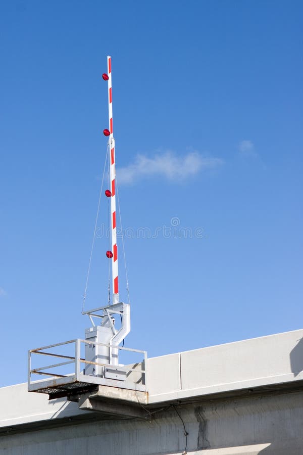 Draw Bridge Traffic Gate stock image. Image of safety - 10852651