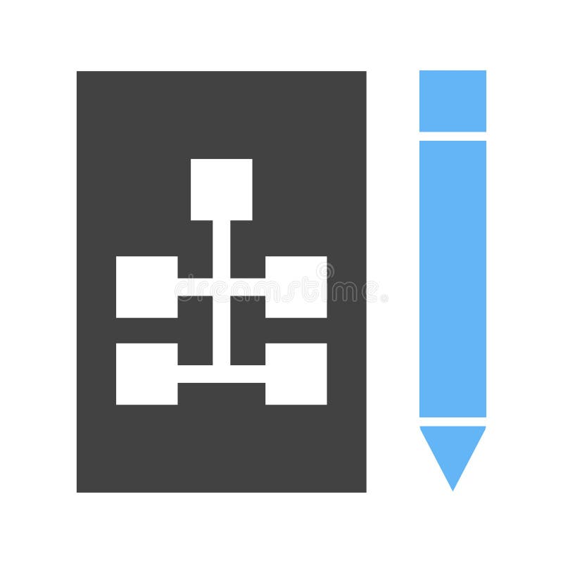 Draw Hierarchy stock vector. Illustration of concept - 79953080