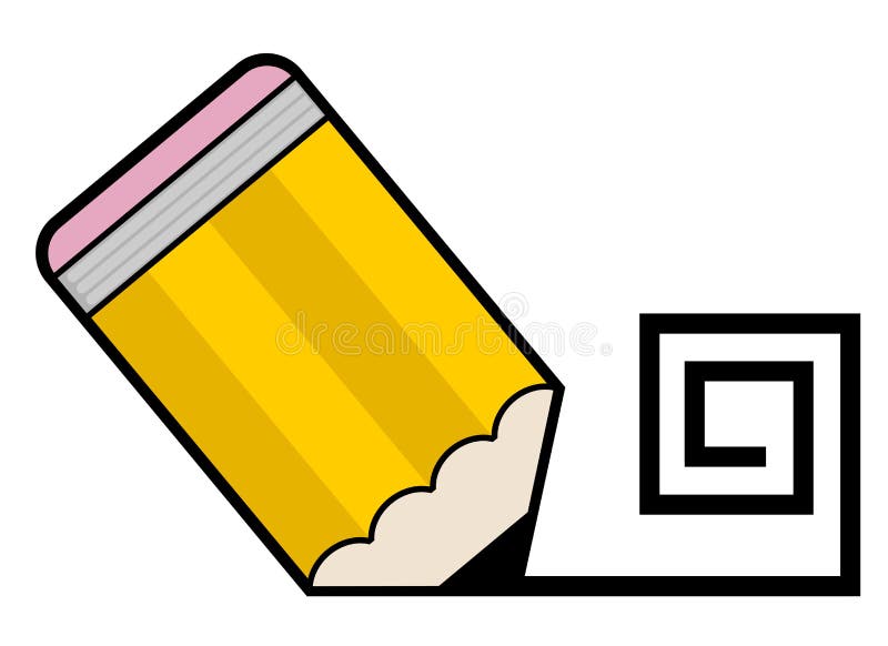 Draw icon stock vector. Illustration of sign, stenography - 28488543