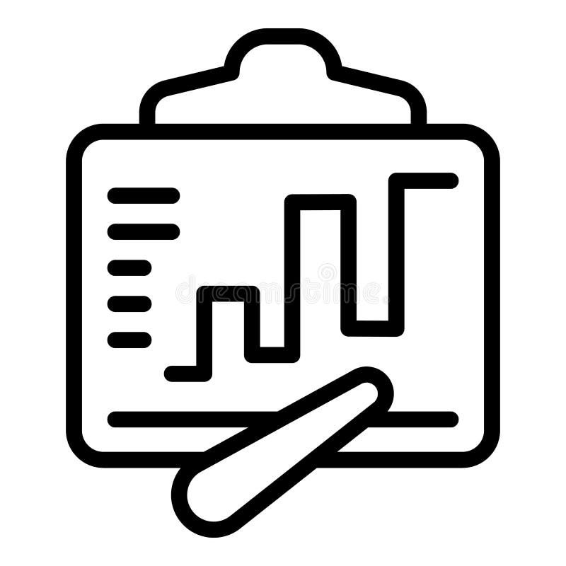 Draw Lesson Icon Outline Vector. Learn Plan Stock Vector - Illustration ...