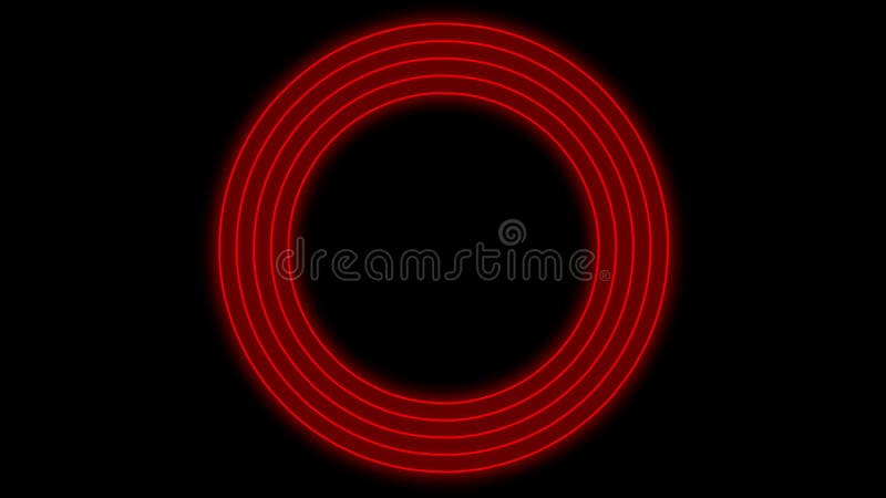 Red Circle Draw on Green Screen Stock Footage - Video of create, object ...