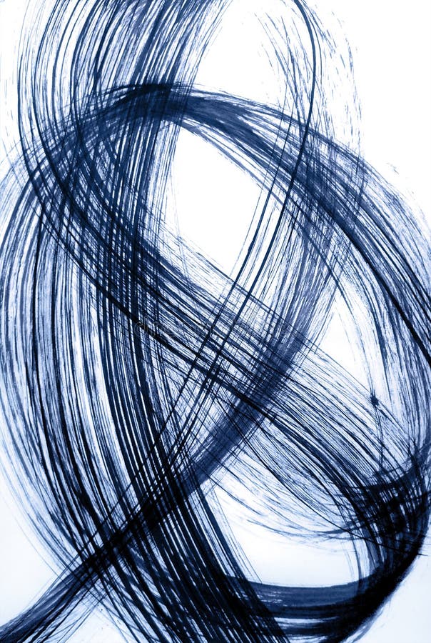 Draw a Lot of Thin Lines. Human Developing Hair. Tail Energy from the ...