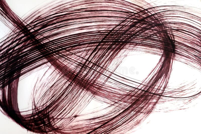 Draw a Lot of Thin Lines. Human Developing Hair. Tail Energy from the ...