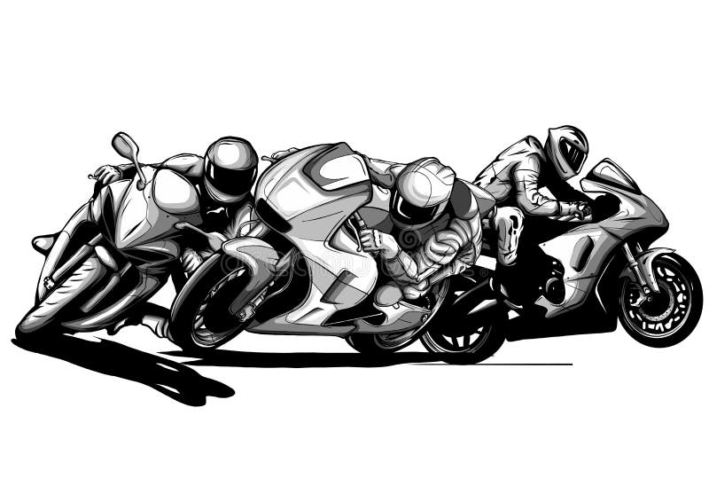 Motorcycle Wheelie Stock Illustrations – 216 Motorcycle Wheelie Stock ...