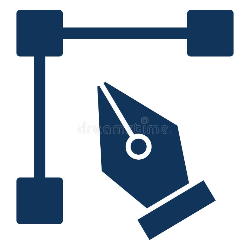 Draw Tool, Illustrator Shape Isolated Vector Icon Which Can Be Easily ...