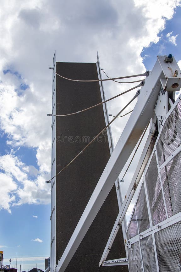 Drawbridge Against the Sky, Industrial Structures of the City Stock ...