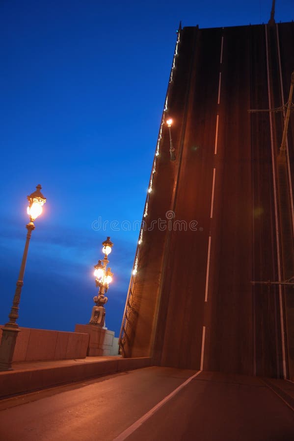 Drawbridge elevated stock image. Image of lantern, raise - 11355331