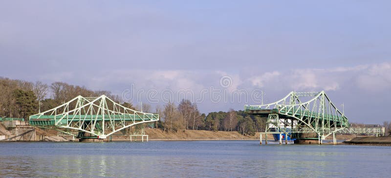 Drawbridge, Latvia stock image. Image of tree, landmark - 88886167