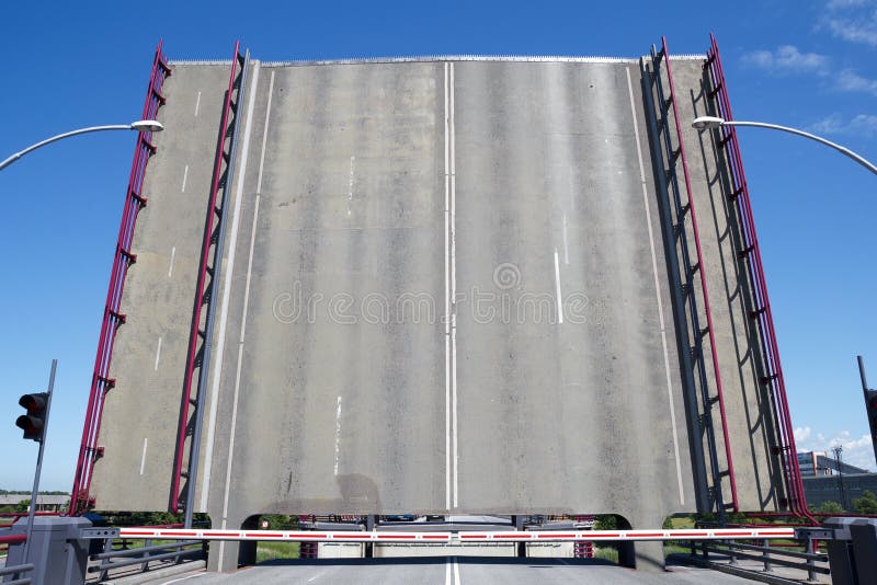Drawbridge stock image. Image of open, barriers, river - 36531639
