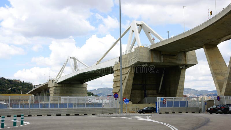 Drawbridge stock photo. Image of dock, buildings, column - 43944740