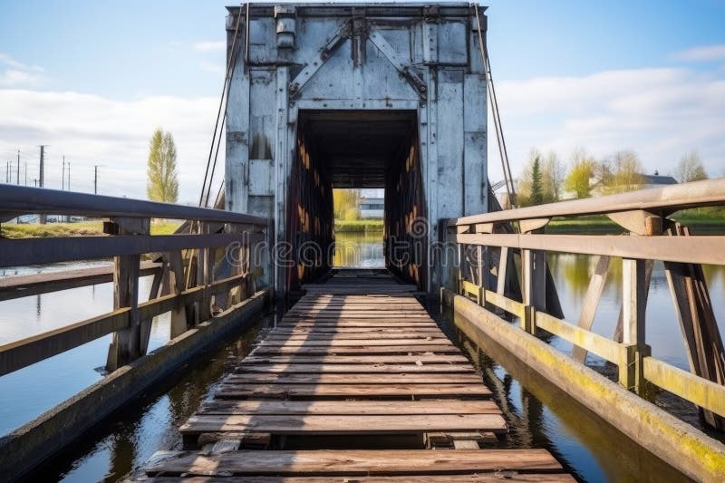 Drawbridge Stuck Open Position Unable Close Stock Photos - Free ...