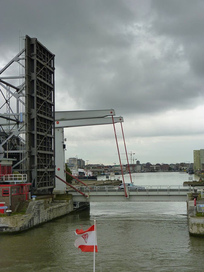 Drawbridge stock image. Image of europe, port, drawbridge - 213419993