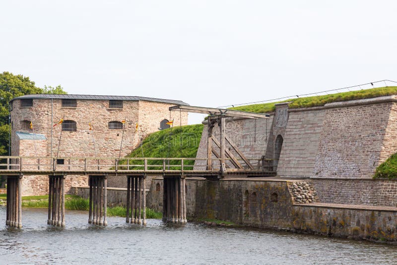 Drawbridge to the castle stock image. Image of building - 42380235