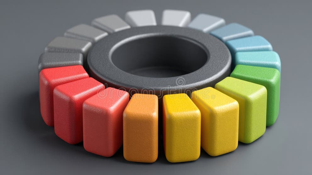 Drawdown Depth Meter Icon Concept Featuring Compact Chart Measuring ...