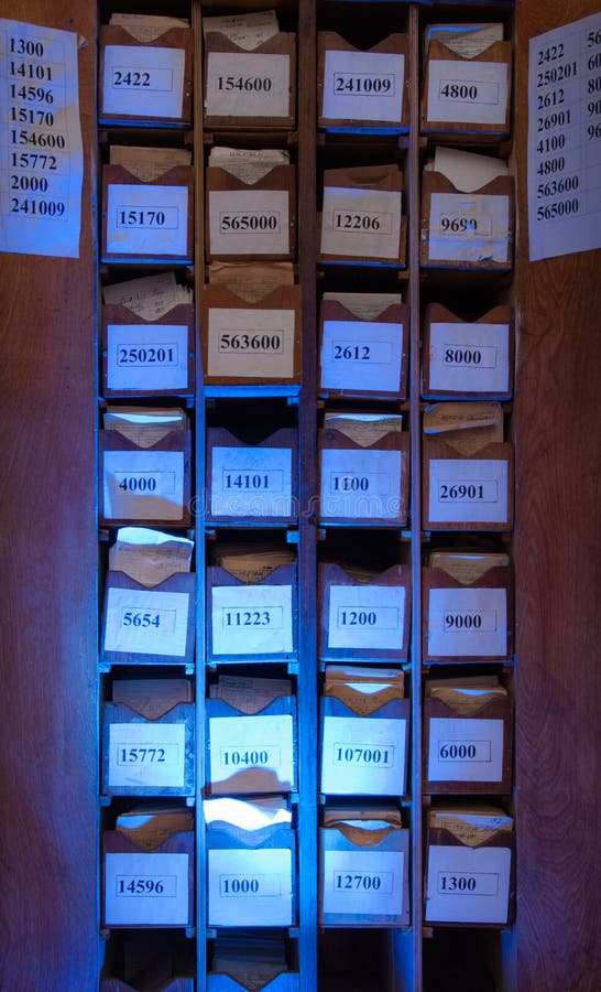 Drawer with Business Papers Stock Photo - Image of documentation, group ...