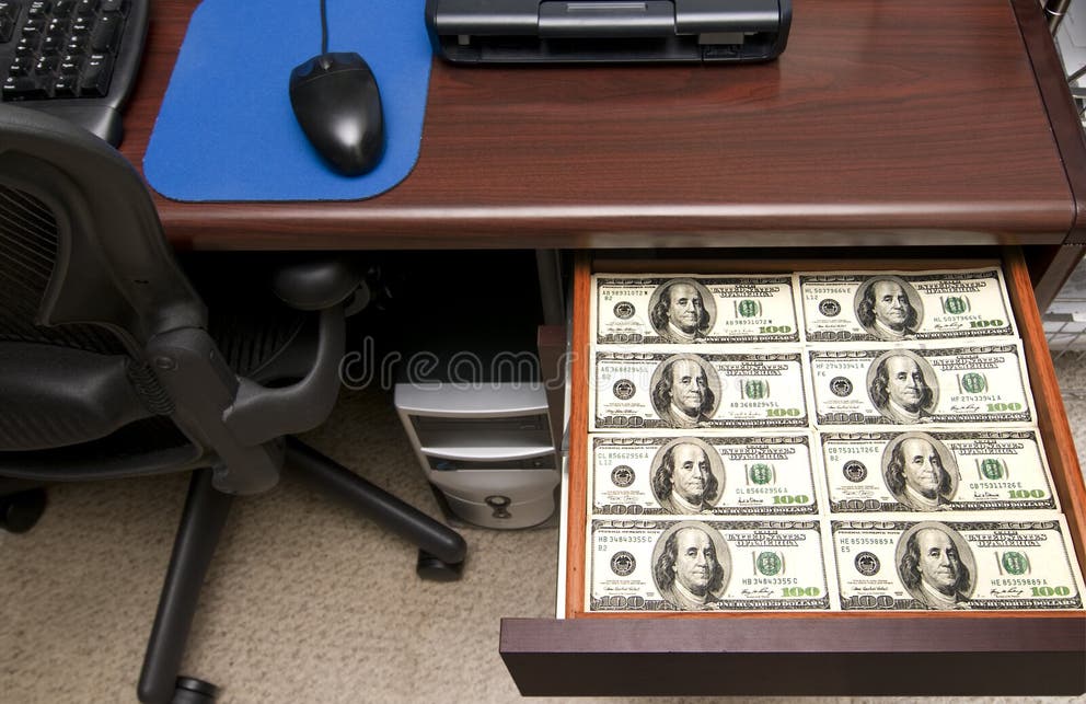 Drawer Full of Money stock image. Image of banking, capital - 10679301