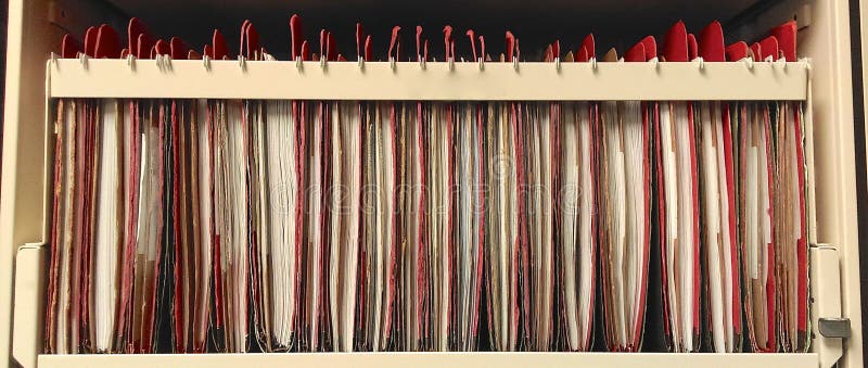 Files and Records stock photo. Image of bookkeeping, clerk - 50014376