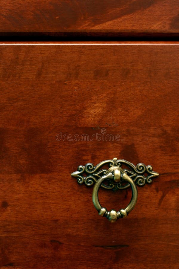 Drawer & handle stock image. Image of antique, interior - 456003