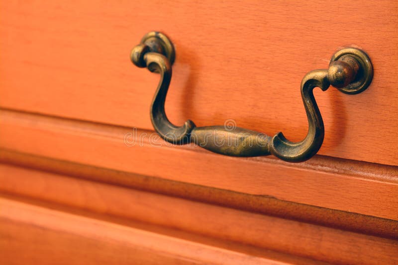 Drawer & handle stock image. Image of antique, interior - 456003
