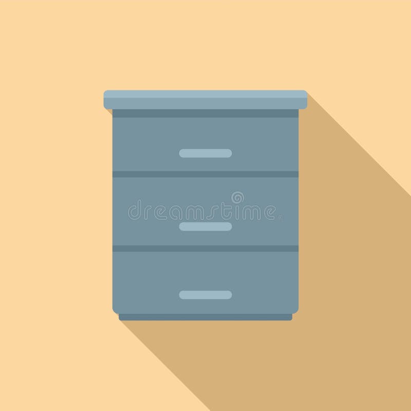 Drawer Icon, Tray Vector, Furniture, Box, Cabinet Stock Vector ...