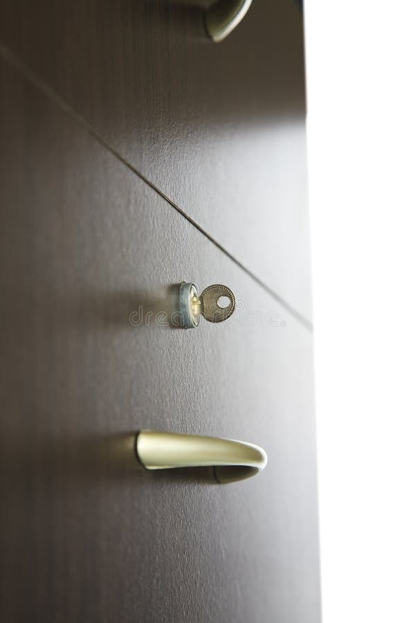 Drawer With Keys In Lock Picture. Image: 29621406