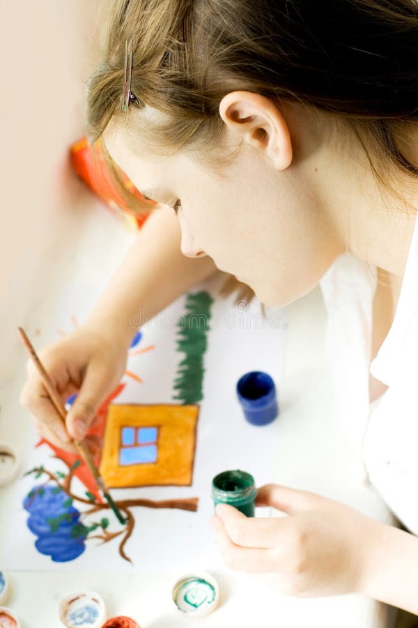 Drawing stock image. Image of inspiration, finger, occupation - 5317215