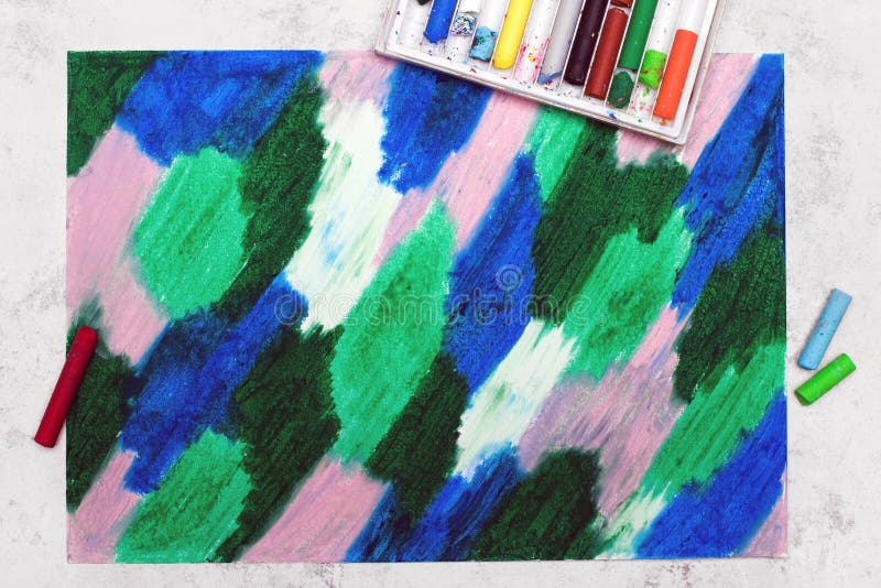 Drawing. Abstract patterns stock photo. Image of objects - 231649606