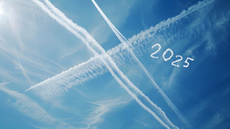 Contrail Writing Stock Illustrations – 1 Contrail Writing Stock ...