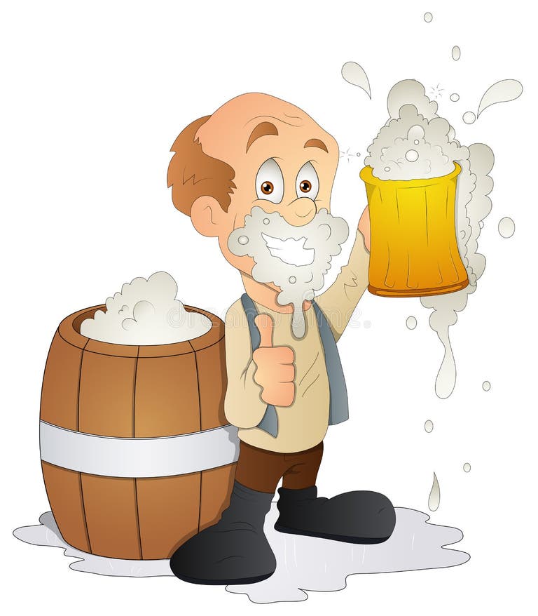 Man Beer Cheers Stock Illustrations – 2,095 Man Beer Cheers Stock ...