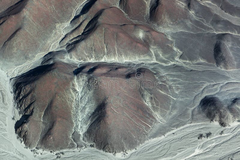 Drawing Astronaut To of Nazca Stock Photo - Image of aerial, mountain ...