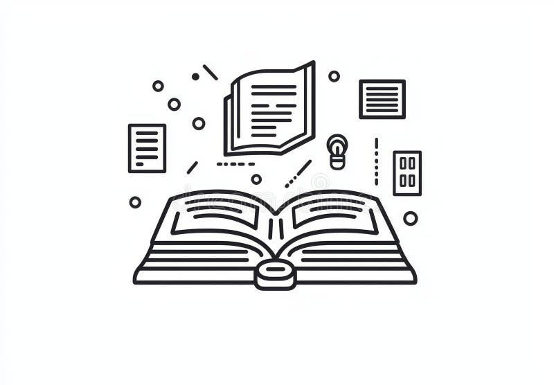 Drawing Based on the Concept of Contours. Modern Illustration Theme ...