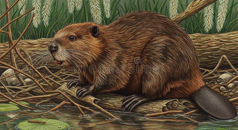 Natural Setting with Hindu Temple Surrounded by Towering Trees and ...