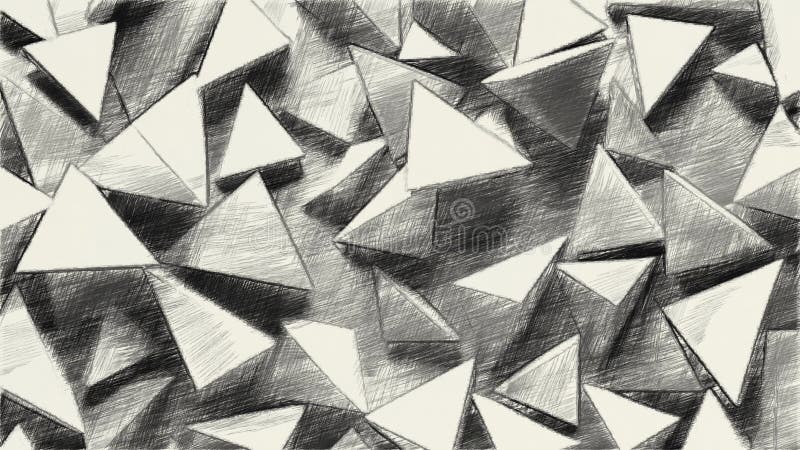 Drawing Black and White of Abstract Background Stock Video - Video of ...