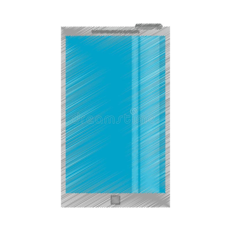 Drawing Blue Drawing Train Wagon Rail Stock Illustration - Illustration ...