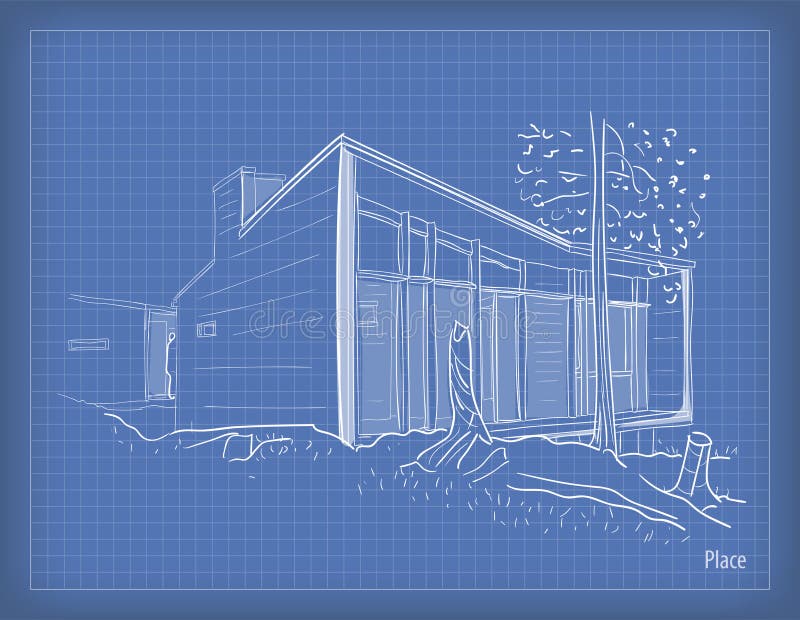 Dark Blueprint Drawing Background Stock Illustrations – 1,171 Dark ...