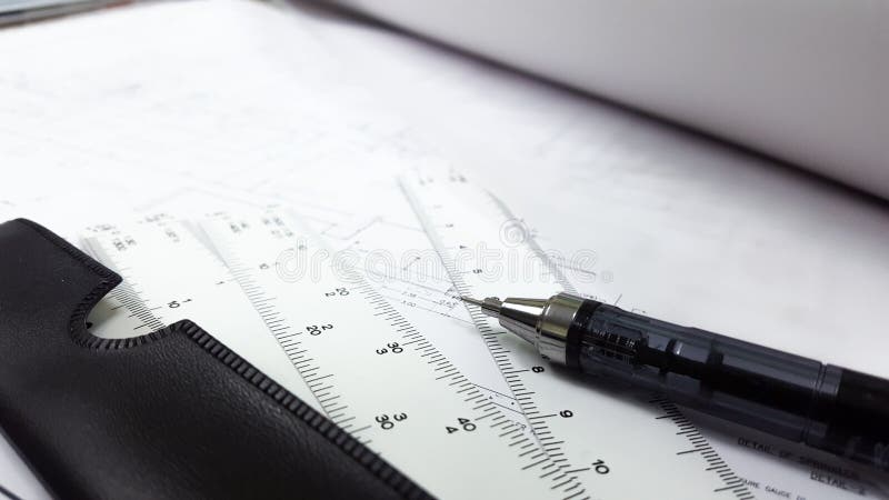 Drawing Table and Gadgets Which Useful for Architectural and ...