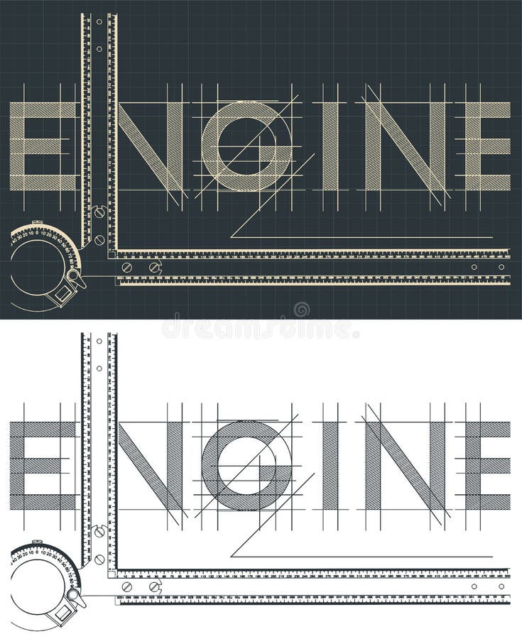 Drawing Board Engineering and Design Stock Vector - Illustration of ...