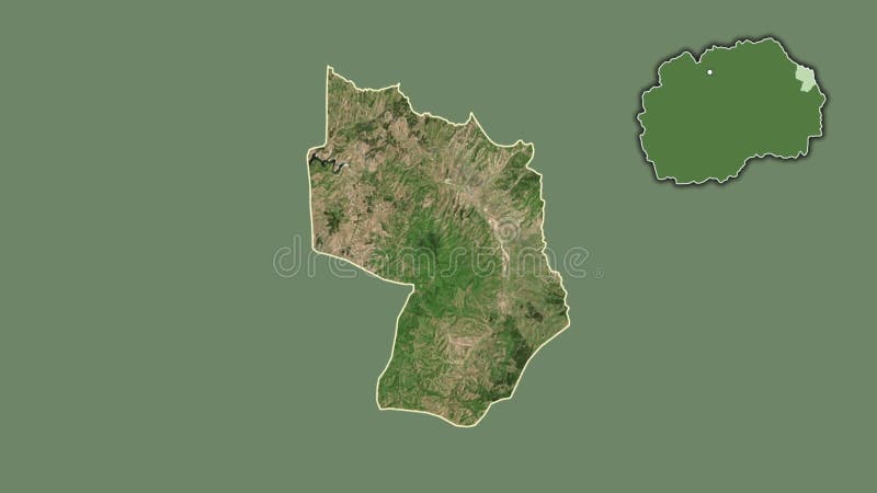 Delcevo, Macedonia, Extruded and Isolated. Pattern Stock Footage ...